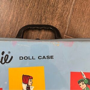 Mattel | Toys | Vintage Mattel Blue Barbie Doll Case 961 Ponytail ...